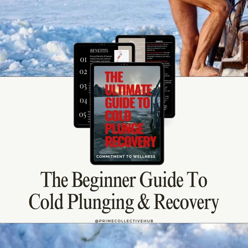 Ultimate Guide to Cold Plunge Recovery Guide - Etsy