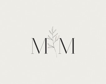 J and M Initials Wedding Monogram Couple Monogram for Wedding Wedding ...