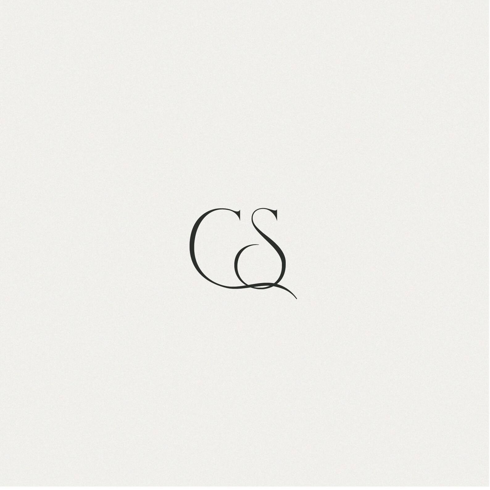 C&S Initials Wedding Monogram: Modern Couple Logo (digital Download) - Etsy