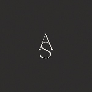 A and S Initials Wedding Monogram • Couple Monogram for Wedding ...