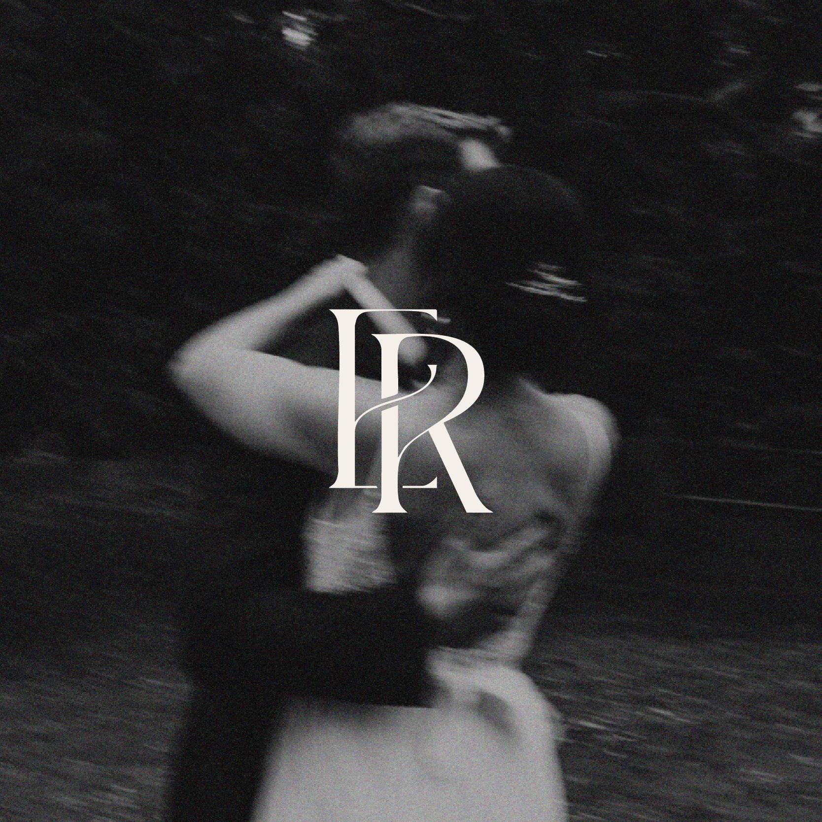 E&R Initials Wedding Monogram: Semi-custom Logo (digital Download PNG ...