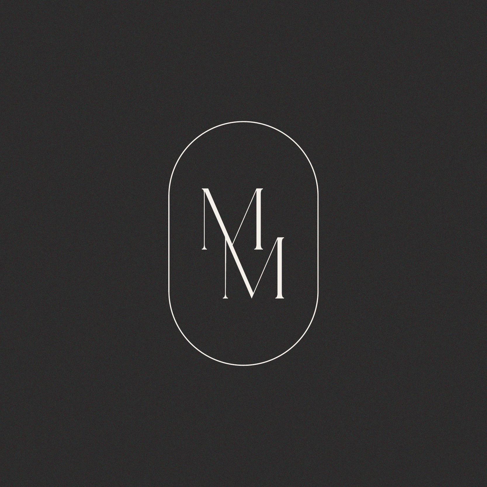 Wedding Monogram | Custom Initials, Digital Download (M & M) - Etsy