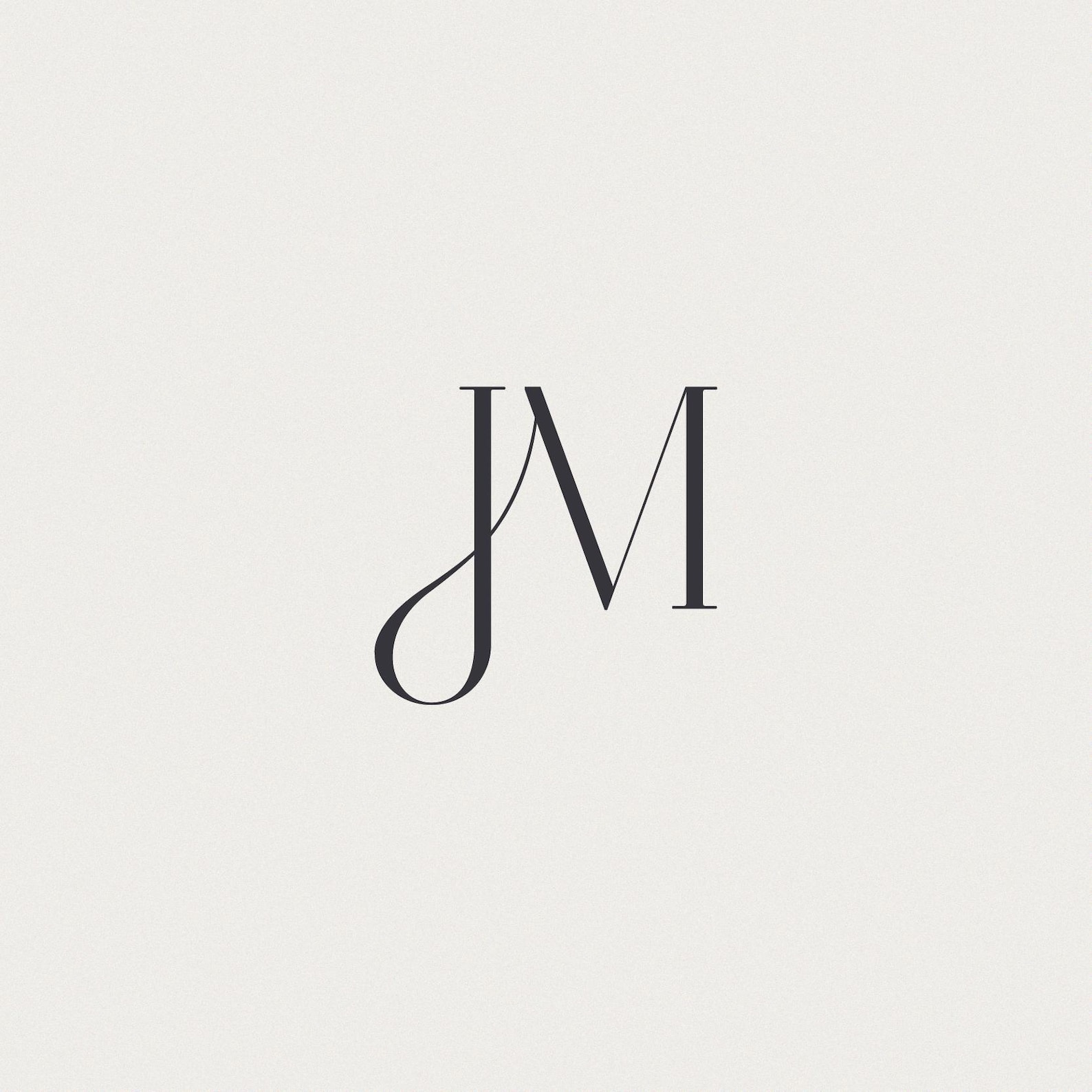 J and M Initials Wedding Monogram Couple Monogram for Wedding Wedding ...