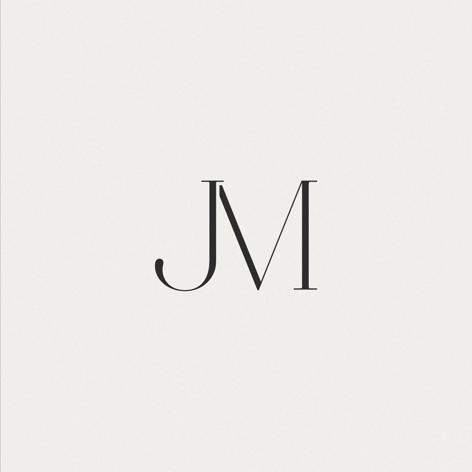 J&M Initials Wedding Monogram Logo (digital Download) - Etsy