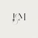 J and M Initials Wedding Monogram • Couple Monogram for Wedding ...