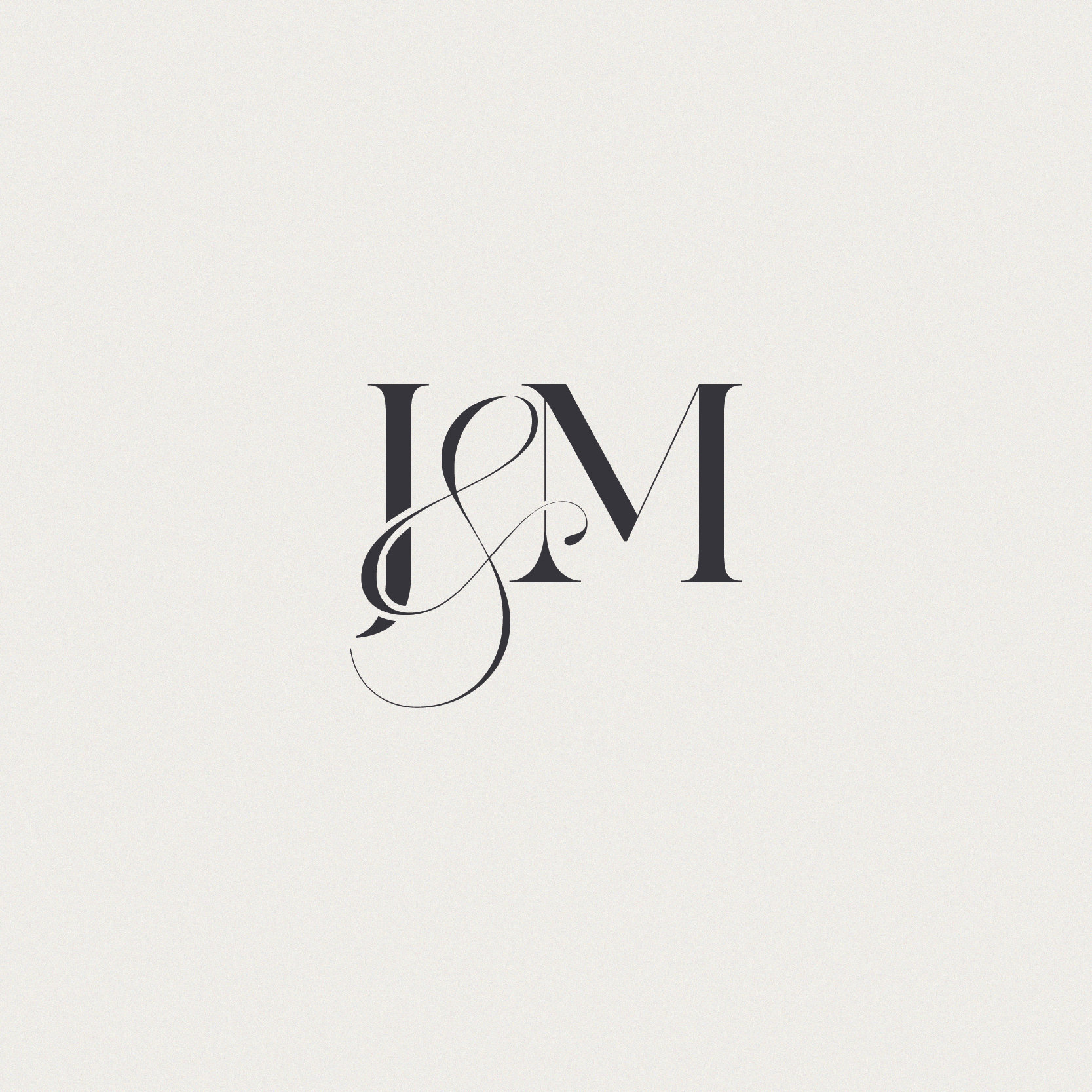 J and M Initials Wedding Monogram • Couple Monogram for Wedding ...