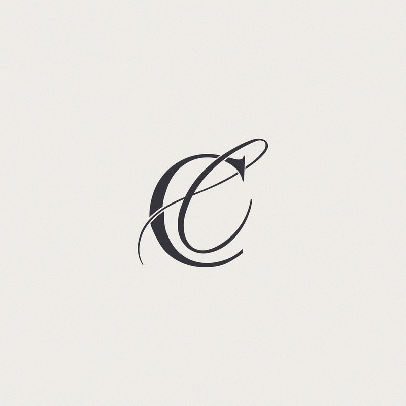 Monogram C - Etsy