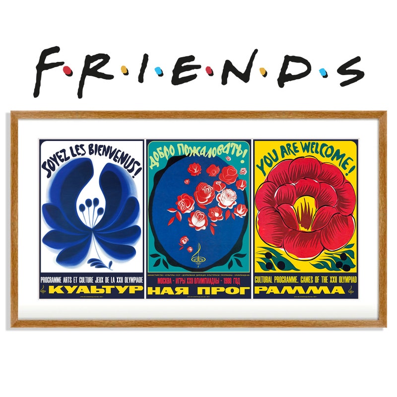 Friends Poster - Etsy UK