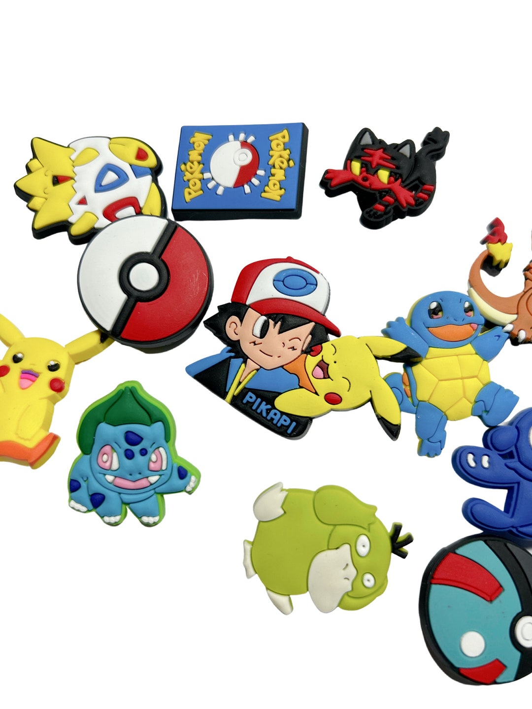 Pokemon Inspired Croc Charms Bundles - Etsy