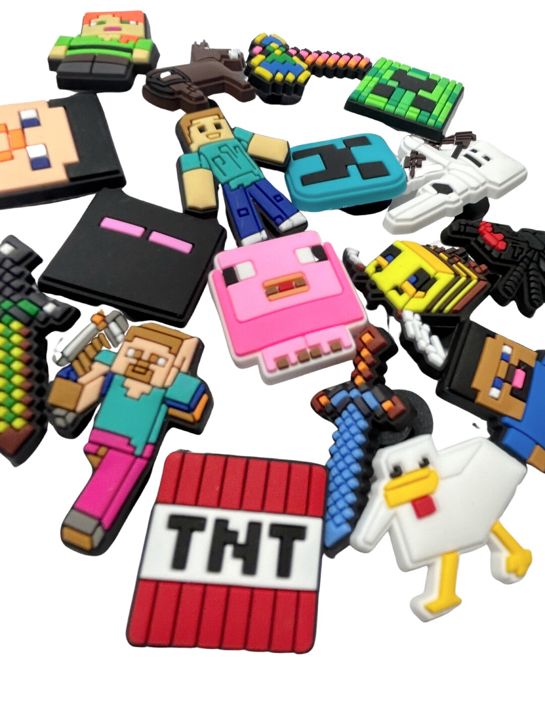 Minecraft Inspired Croc & Shoe Charms/ Jibbitz - Etsy