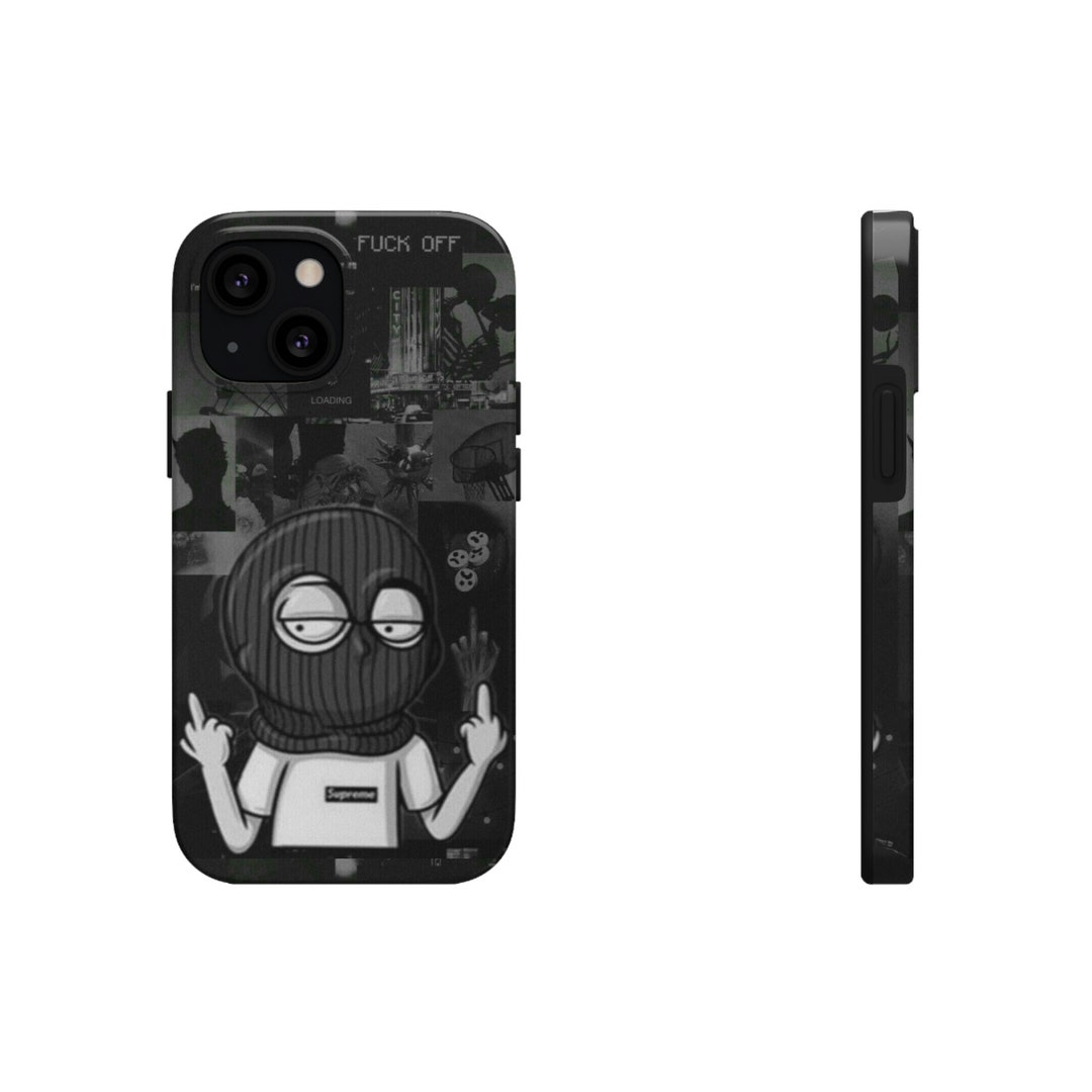 Rick and Morty Gangster Duo Phone Cases: Tramp Mortyaesthetic - Etsy