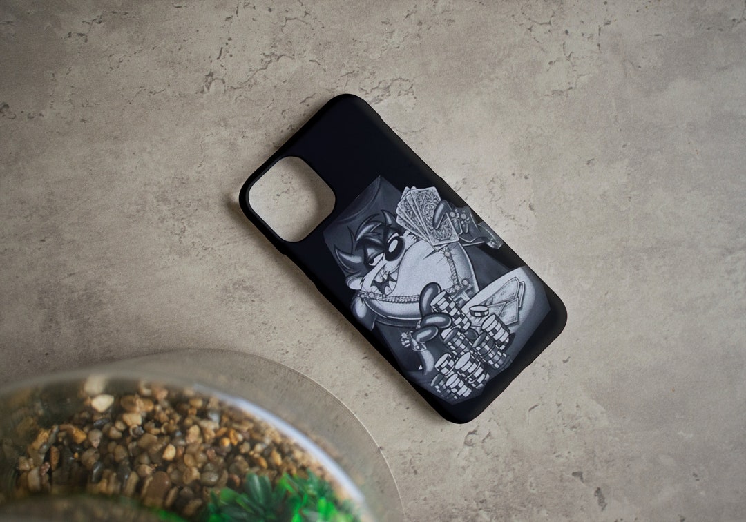 Looney Tunes Mobster Taz Phone Case,artistic Cartoon Character,iphone ...