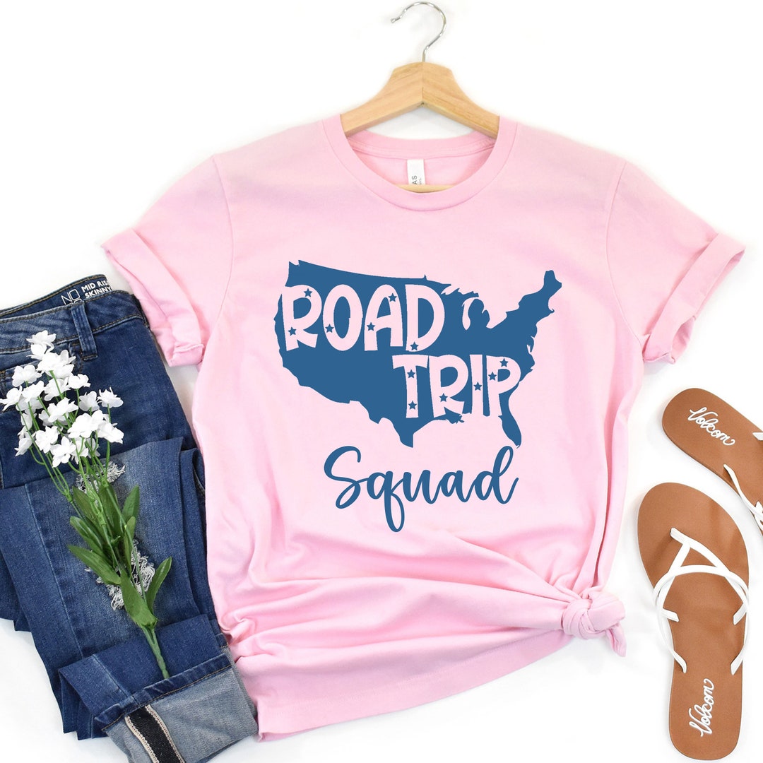 Road Trip Squad Shirt For Girls Trip Shirt For Road Trip Etsy
