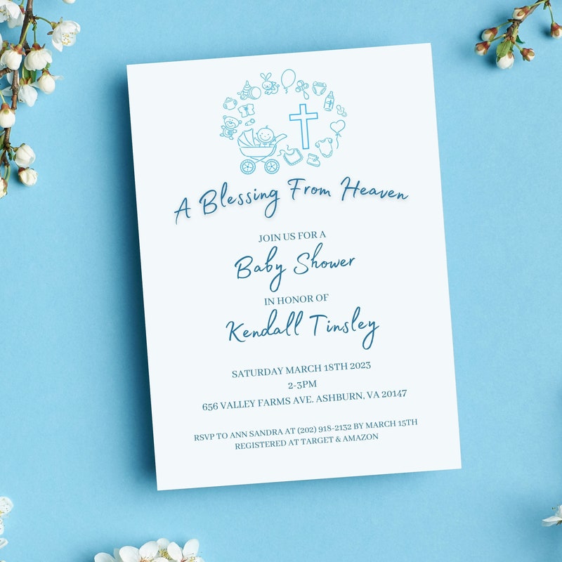 Christian Invitation - Etsy