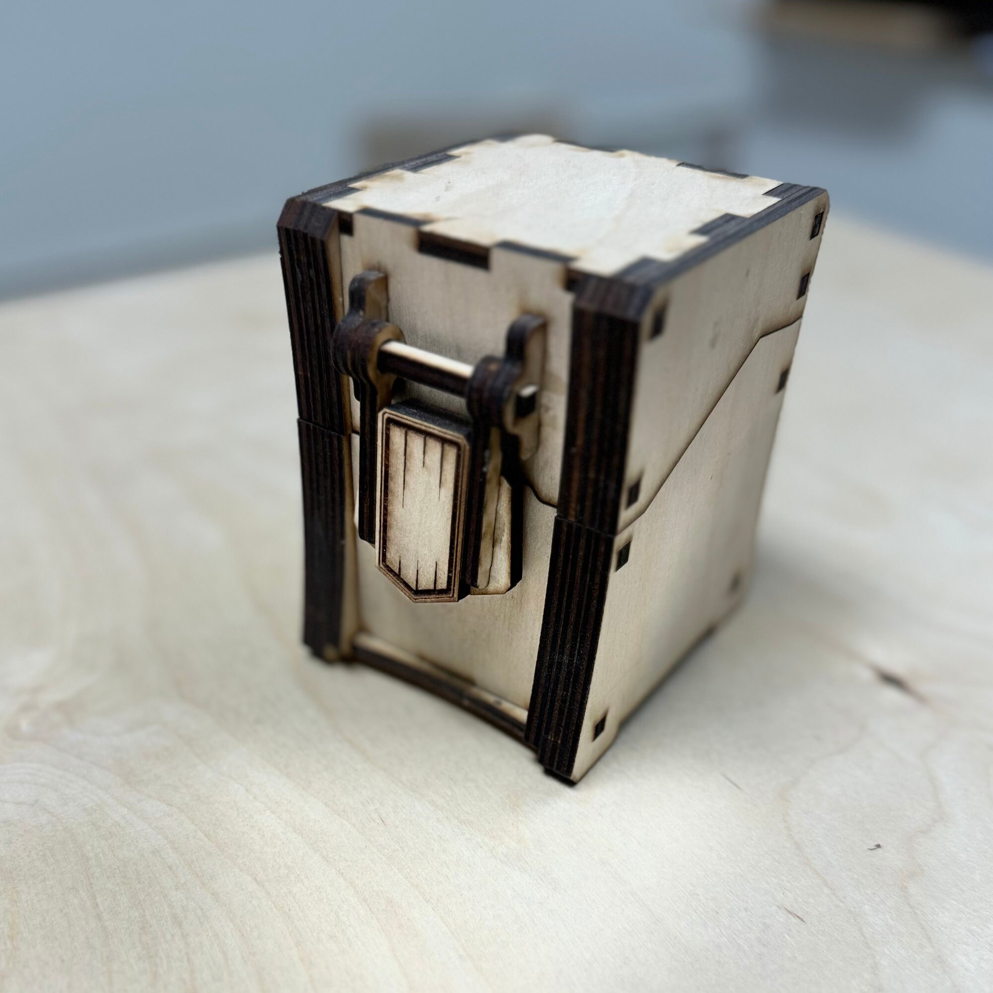 Stylish DIY Card Box, Handmade Wooden Organizer, Sleek and Versatile in ...