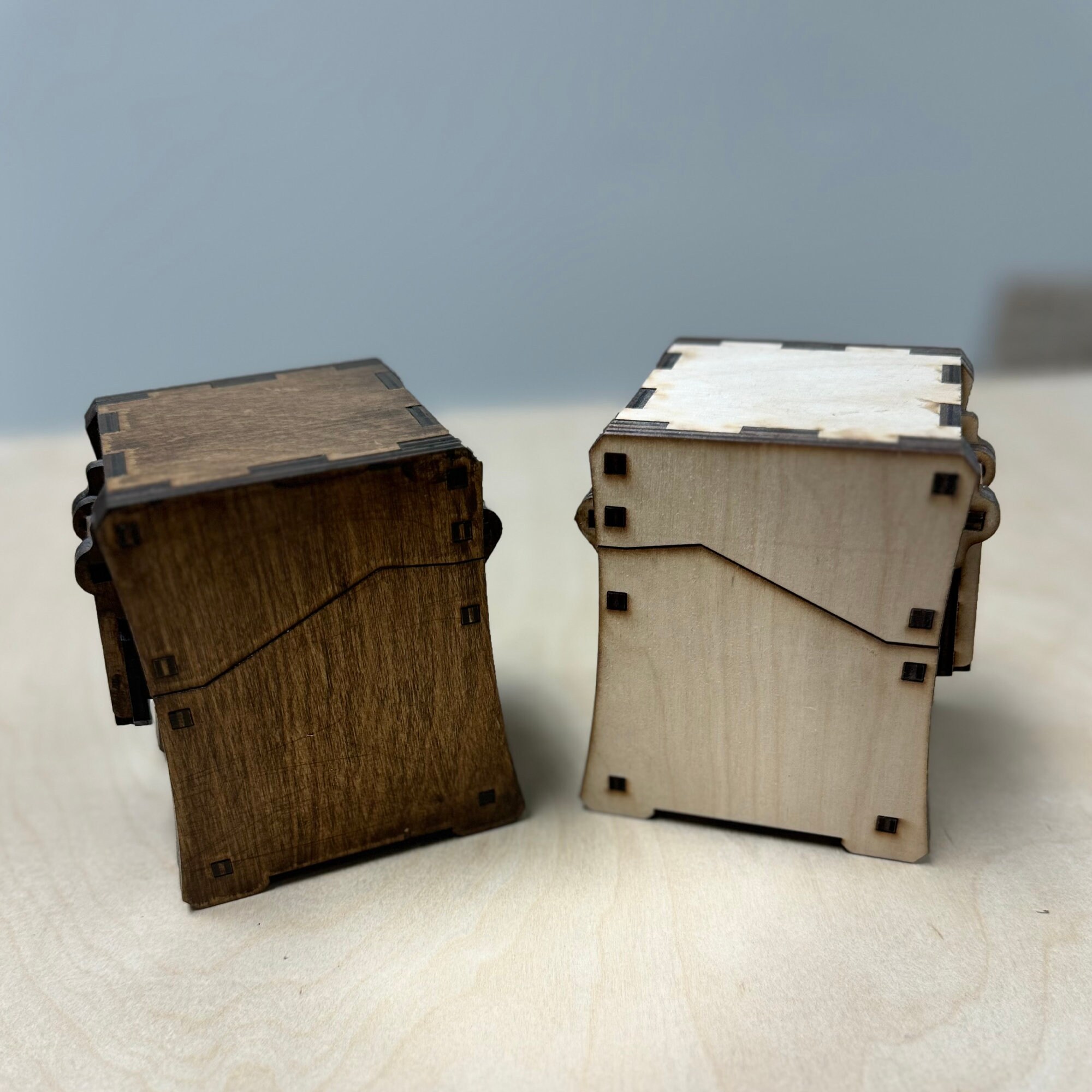 Stylish DIY Card Box, Handmade Wooden Organizer, Sleek and Versatile in ...