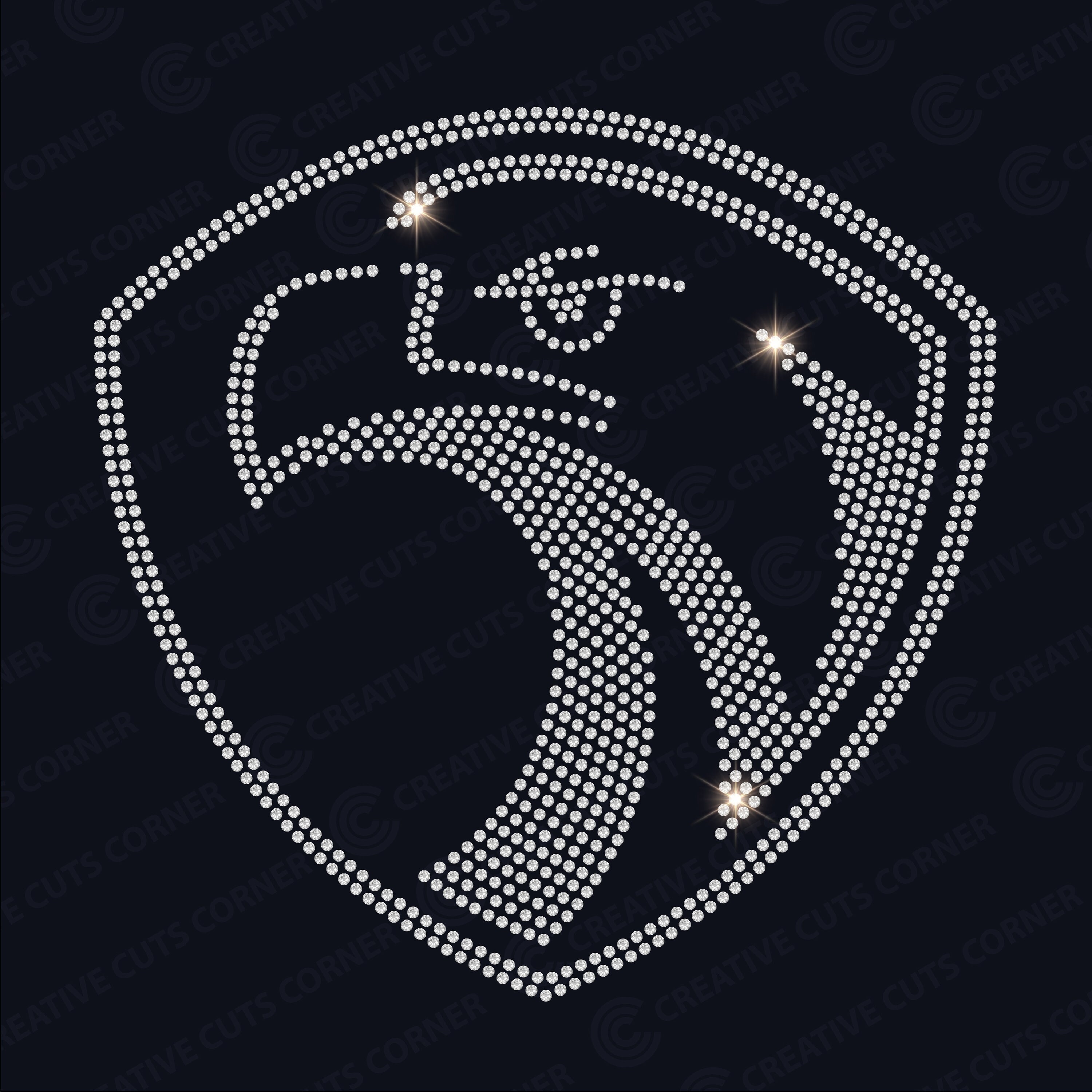Rhinestone Template Svg Files for Cricut Hotfix Rhinestone Shirt ...