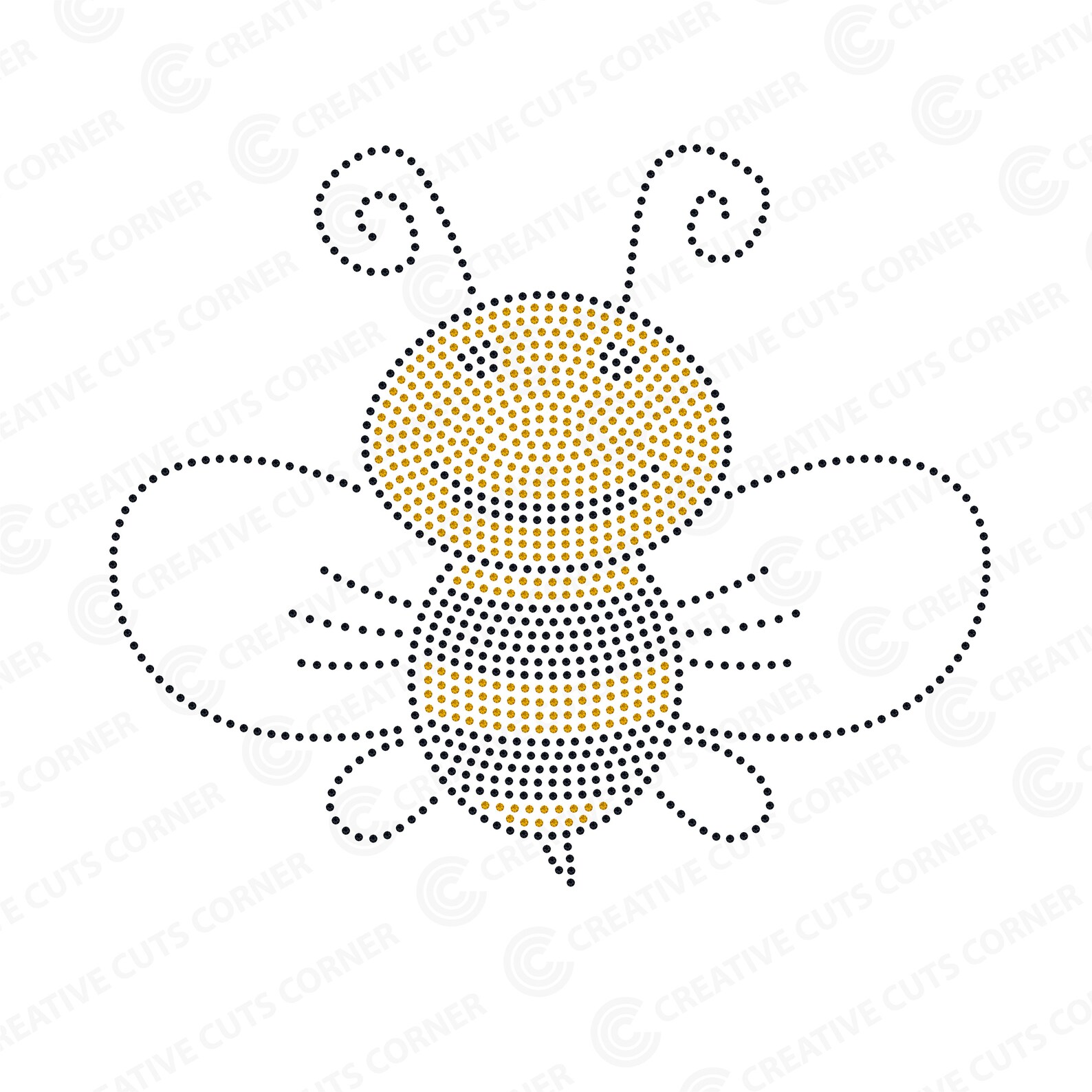 Rhinestone Applique Svg Design Rhinestone Template Ss6 Rhinestone ...