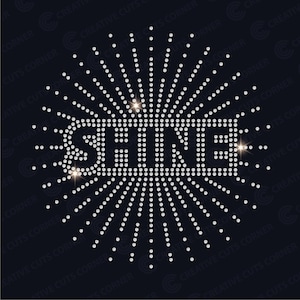 Shine Rhinestone Template Ss10 Design for T-shirt Svg Rhinestone Shirt ...