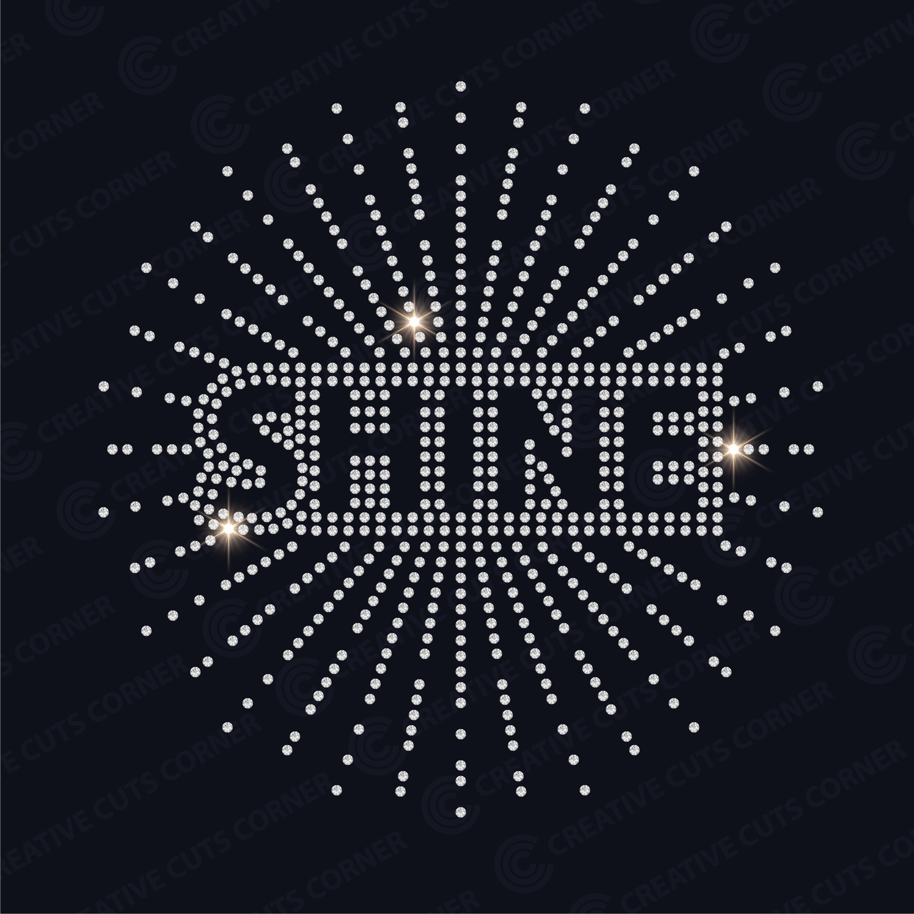 Shine Rhinestone Template Ss10 Design for T-shirt Svg Rhinestone Shirt ...