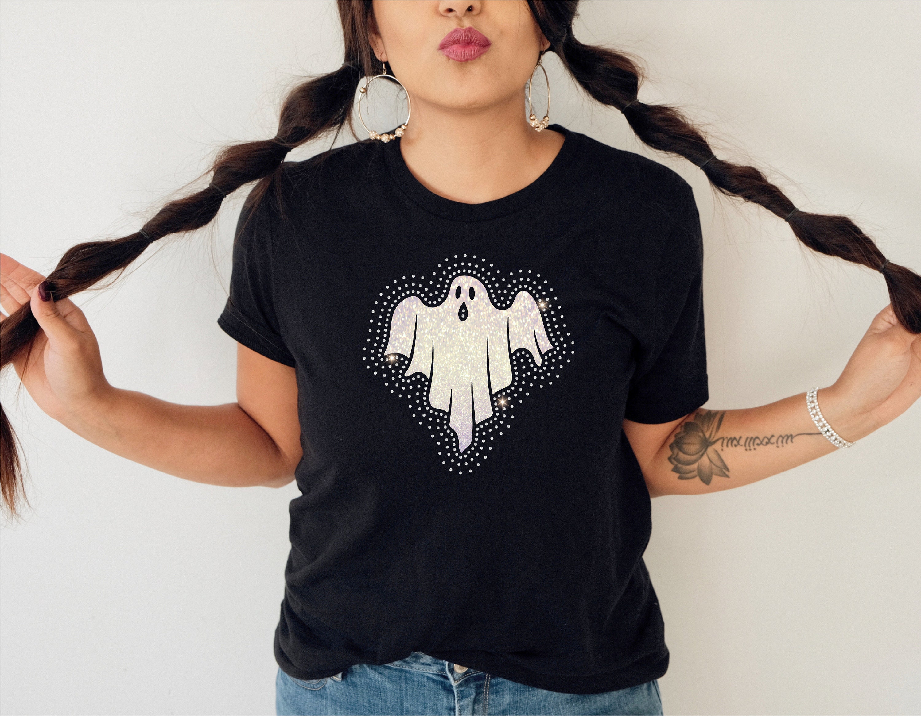 Ghost Rhinestone Template Ss10 Svg Digital File Vinyl Rhinestone Sign ...