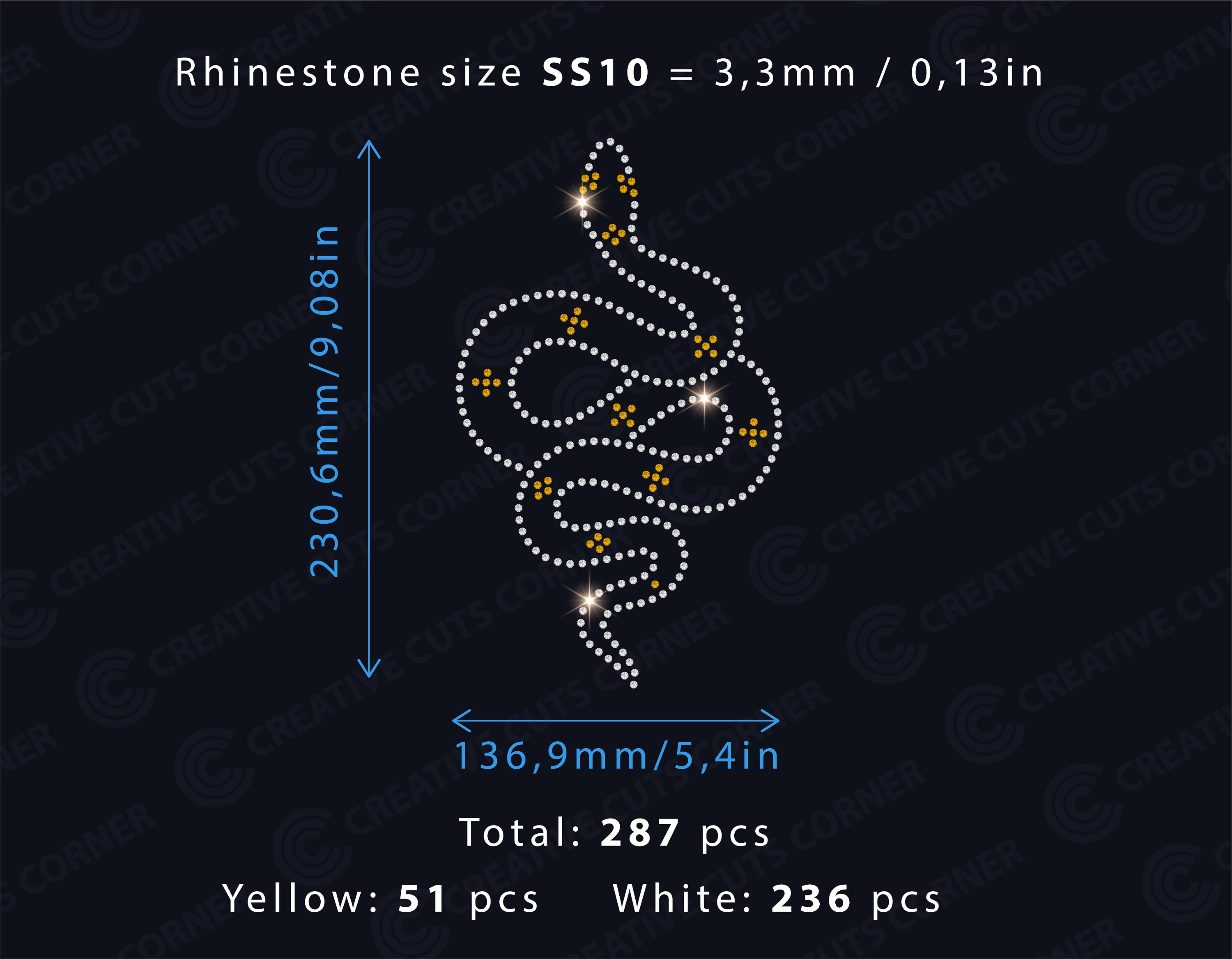 Rhinestone Template Ss10 Cricut Design Rhinestone Svg File for Cricut ...