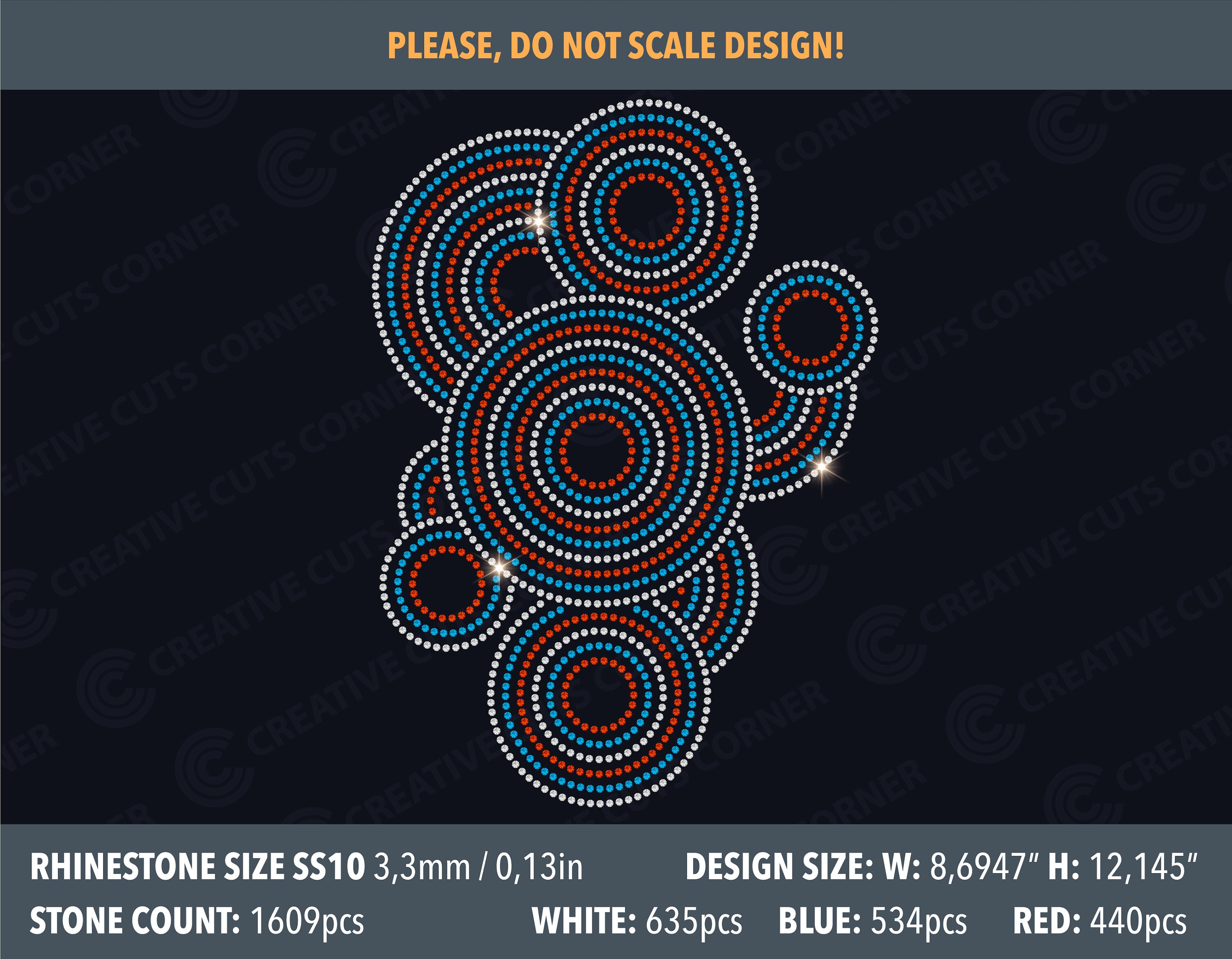 Ornament Rhinestone Template for Cricut Instant Download Svg Rhinestone ...