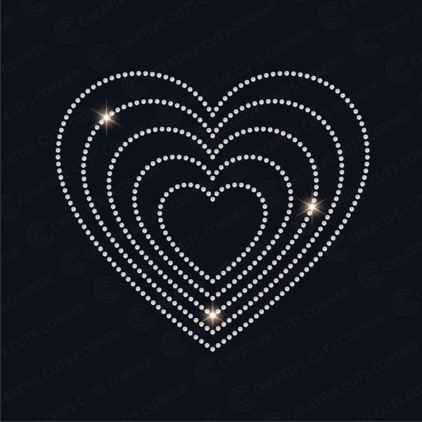 Rhinestone Svg - Etsy