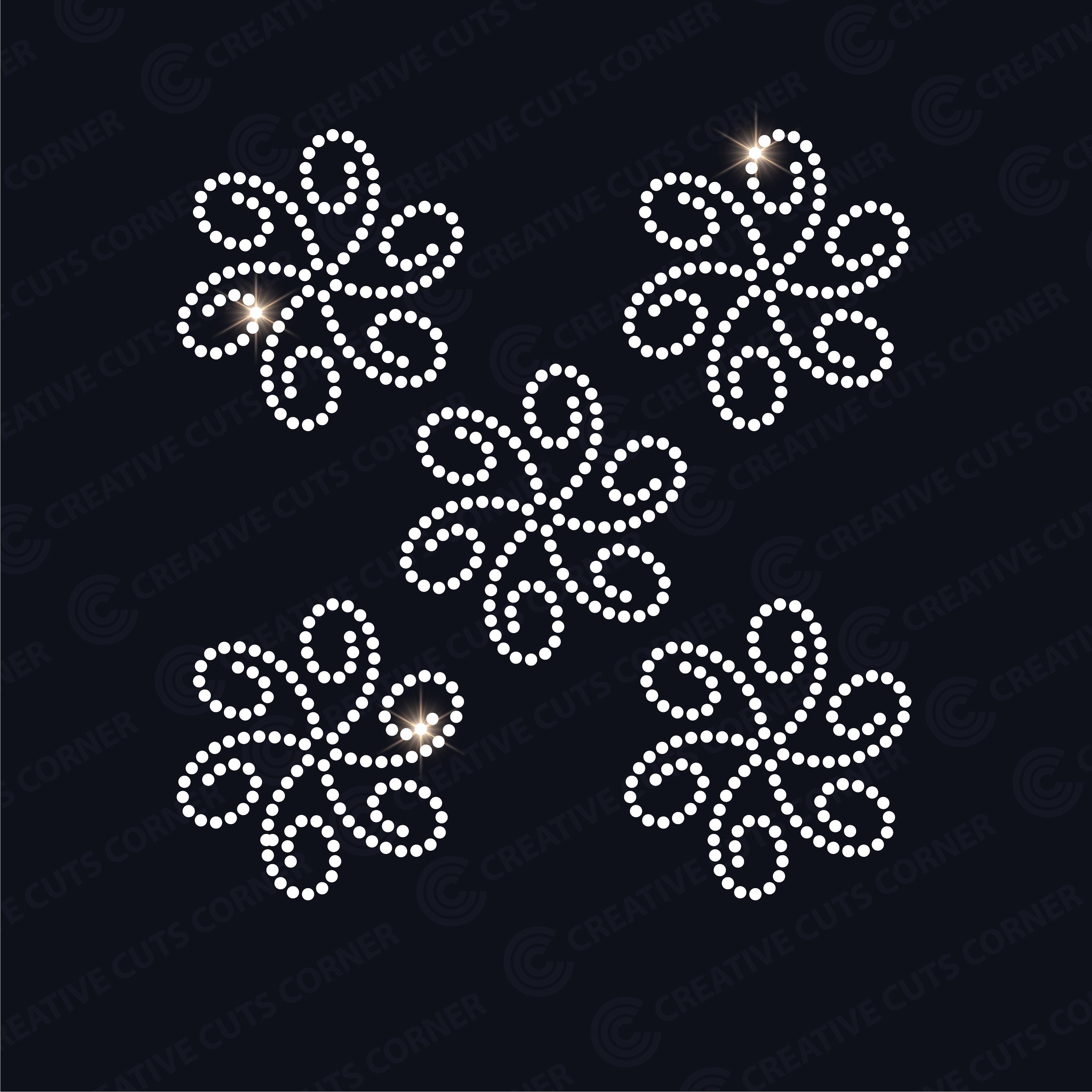 Rhinestone Ornament Template Sign Svg File for Cricut Rhinestone ...