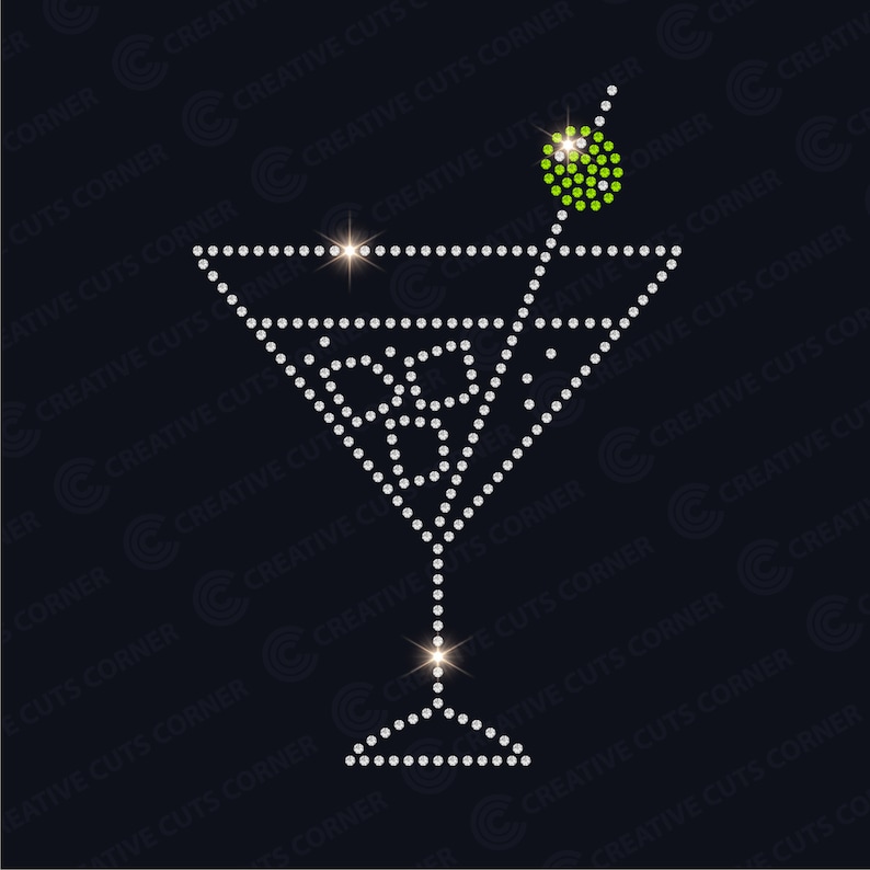 Rhinestone Template for Cricut Rhinestone Design Svg Cut File - Etsy