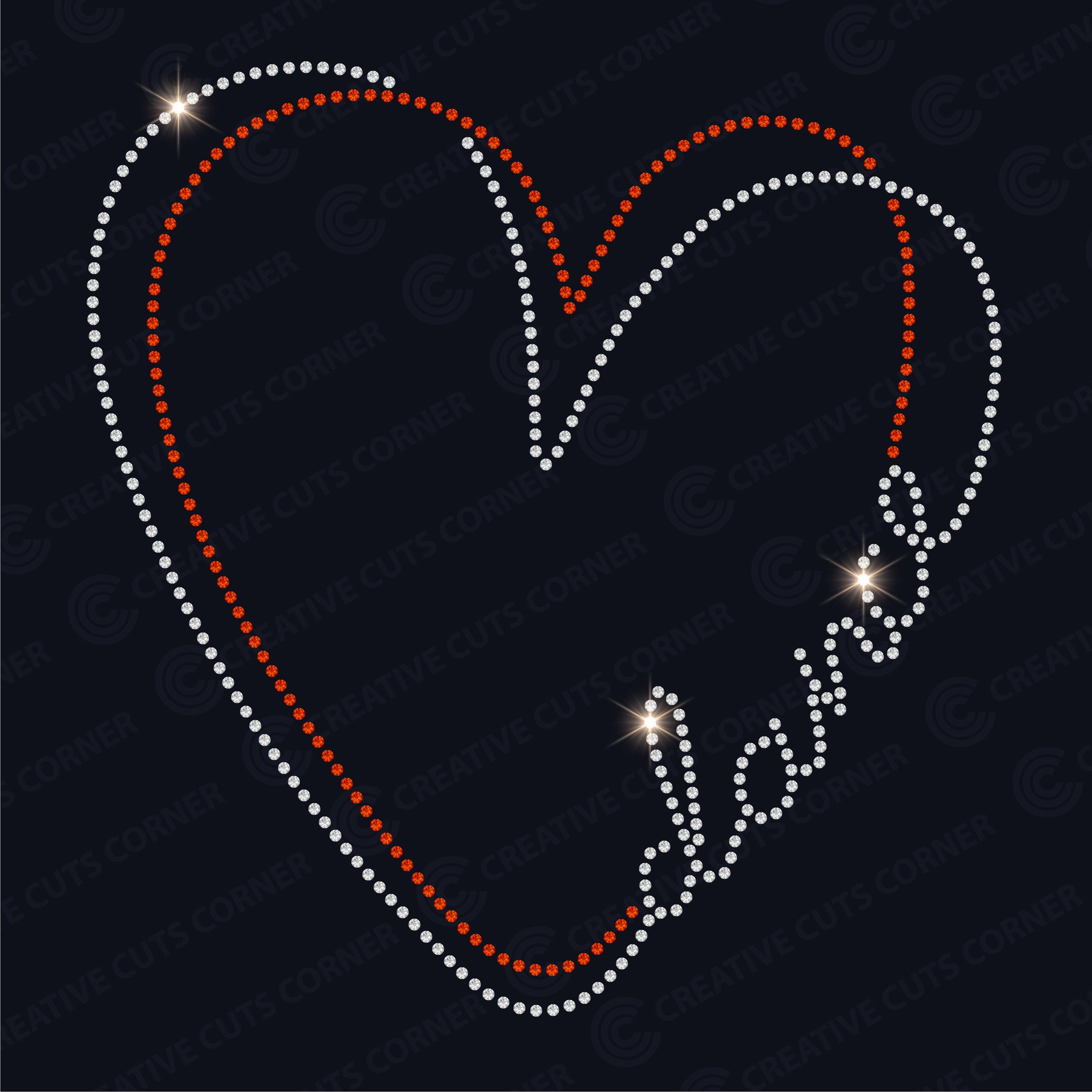 Rhinestone Template Svg File Hotfix Rhinestone Template Tshirt Design ...