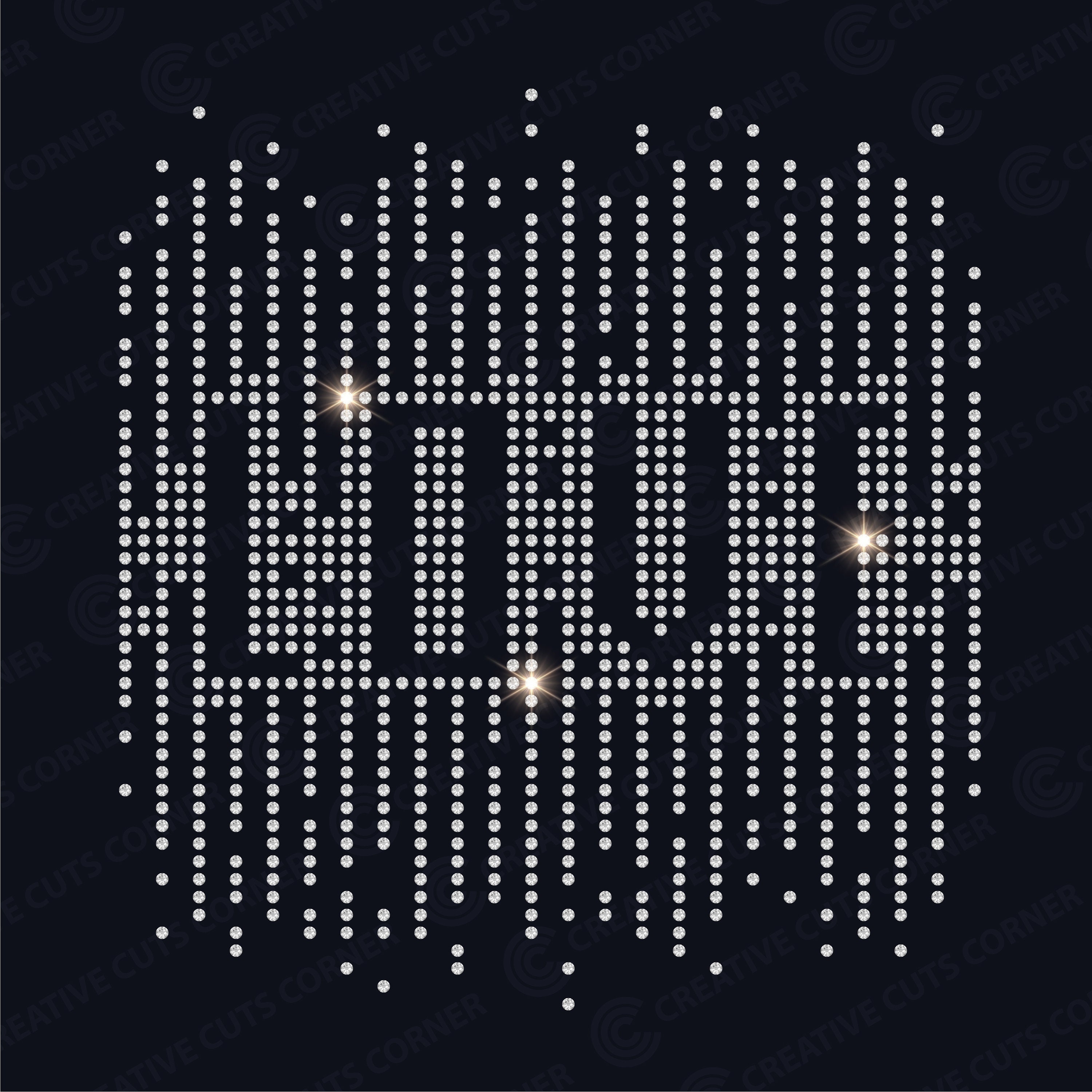 Love Word Rhinestone Template for Cricut Instant Download Svg ...