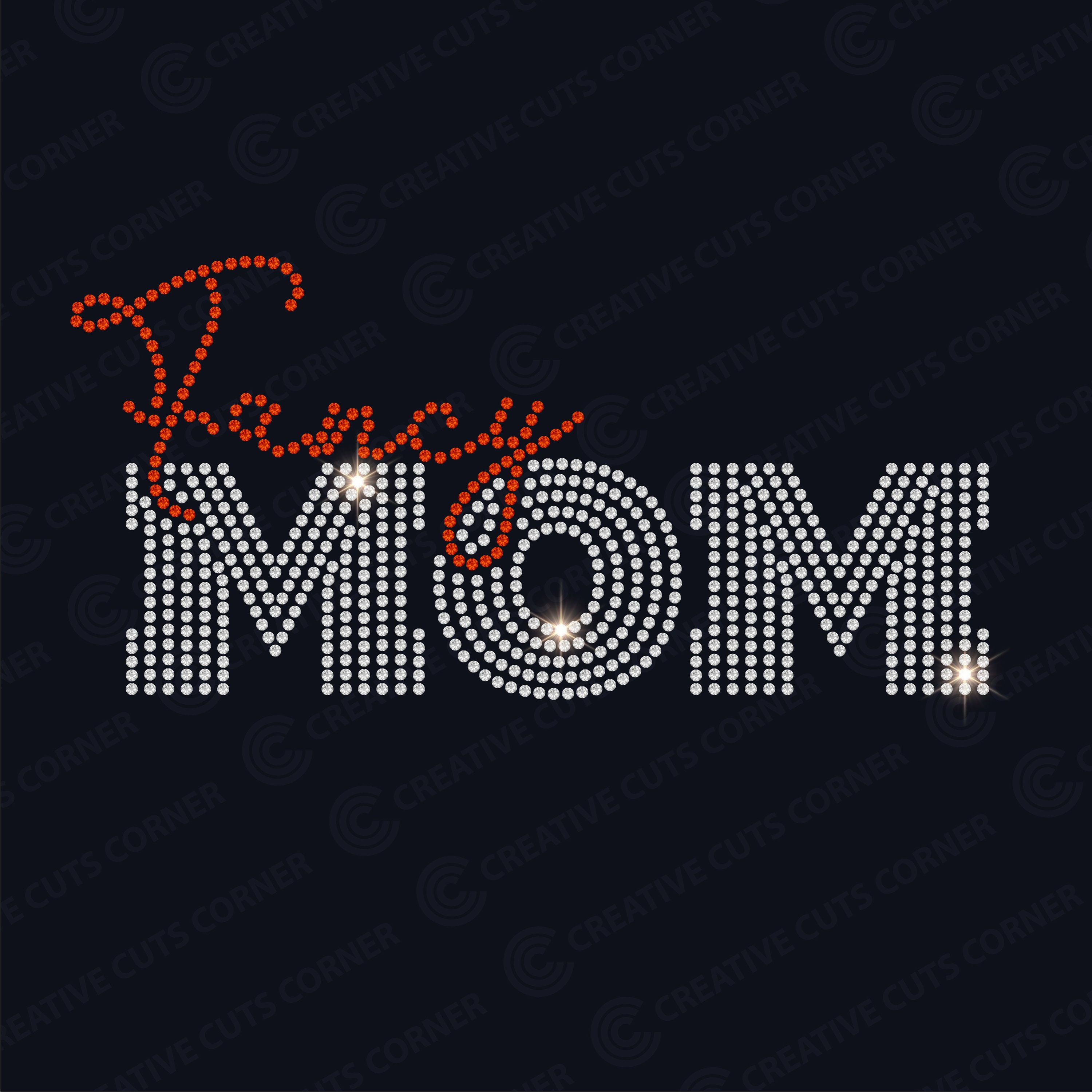Rhinestone Template Svg File for Cricut Mother Rhinestone Decal Design ...