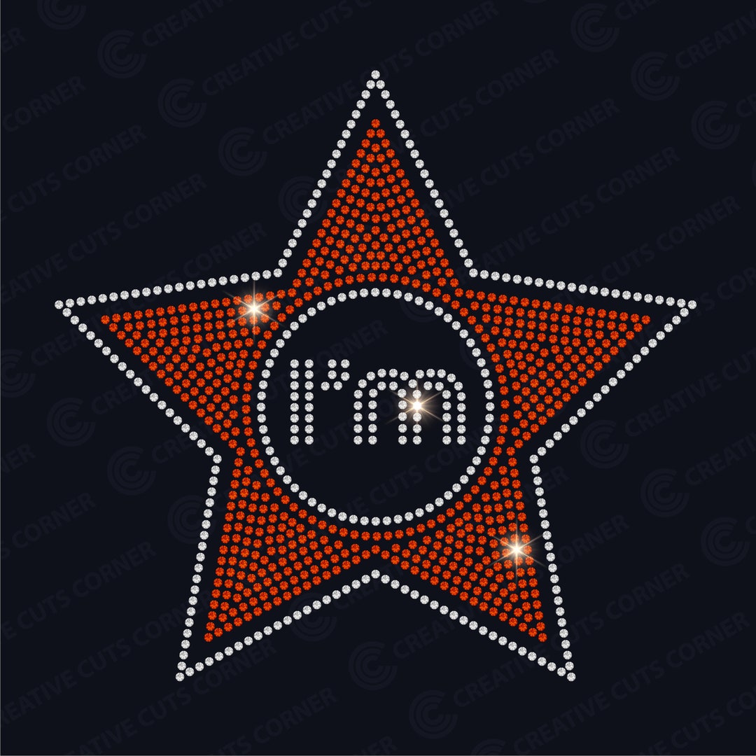 Star Rhinestone Template for Cricut Instant Download Svg Rhinestone ...