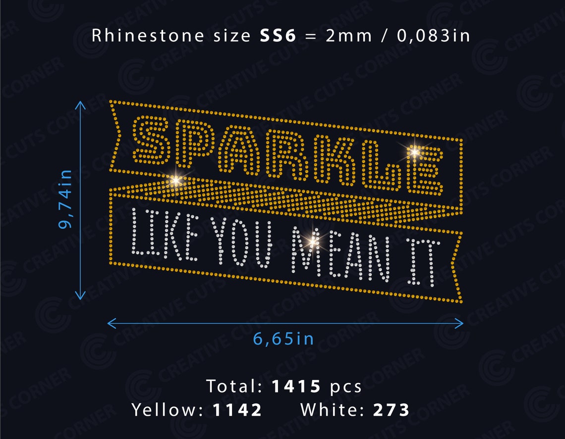 Rhinestone Template Svg Files for Cricut Hotfix Rhinestone - Etsy