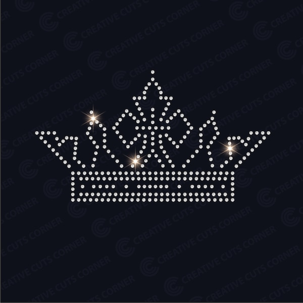 Rhinestone Crown - Etsy