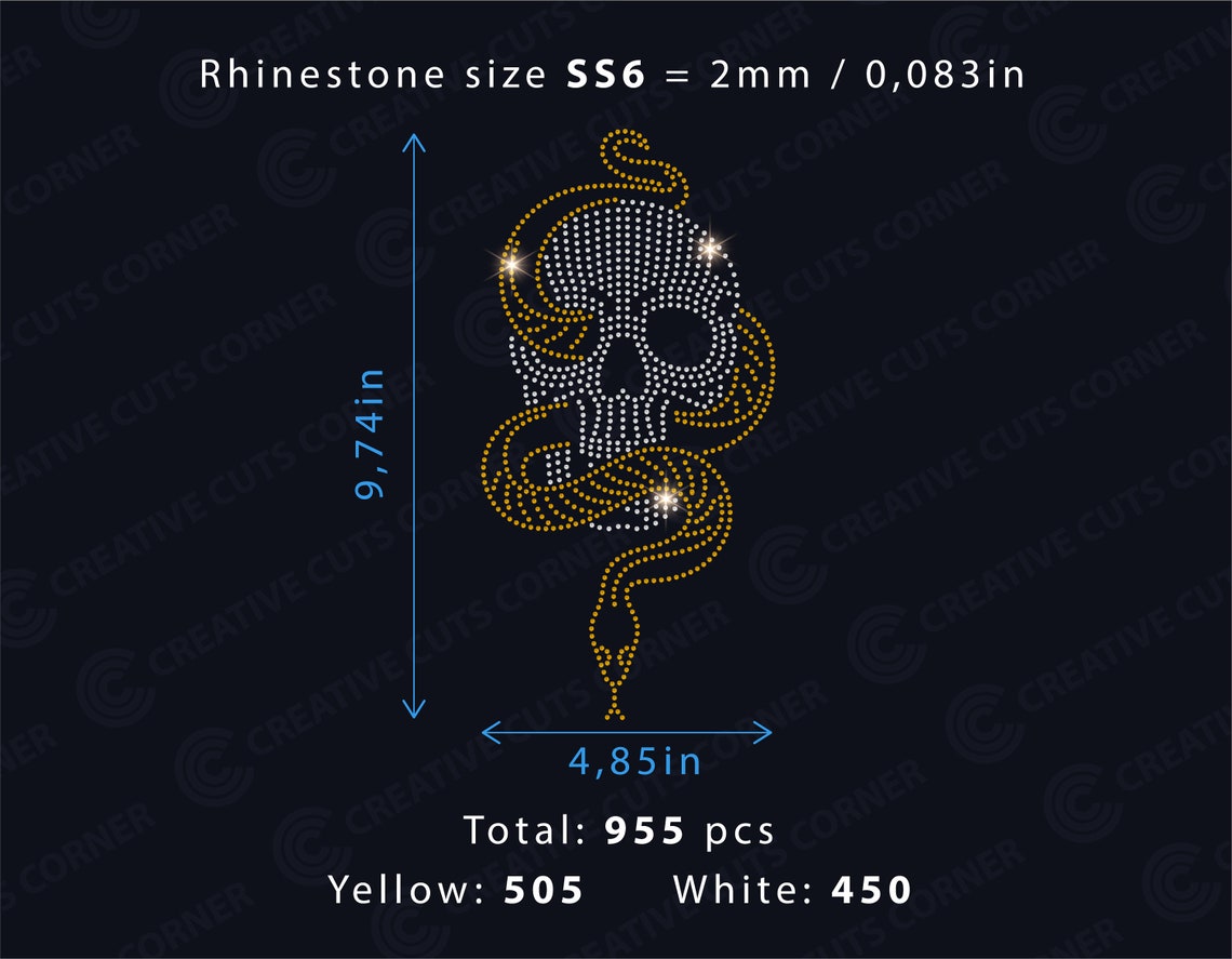 Rhinestone Template Svg Files for Cricut Hotfix Rhinestone Shirt ...