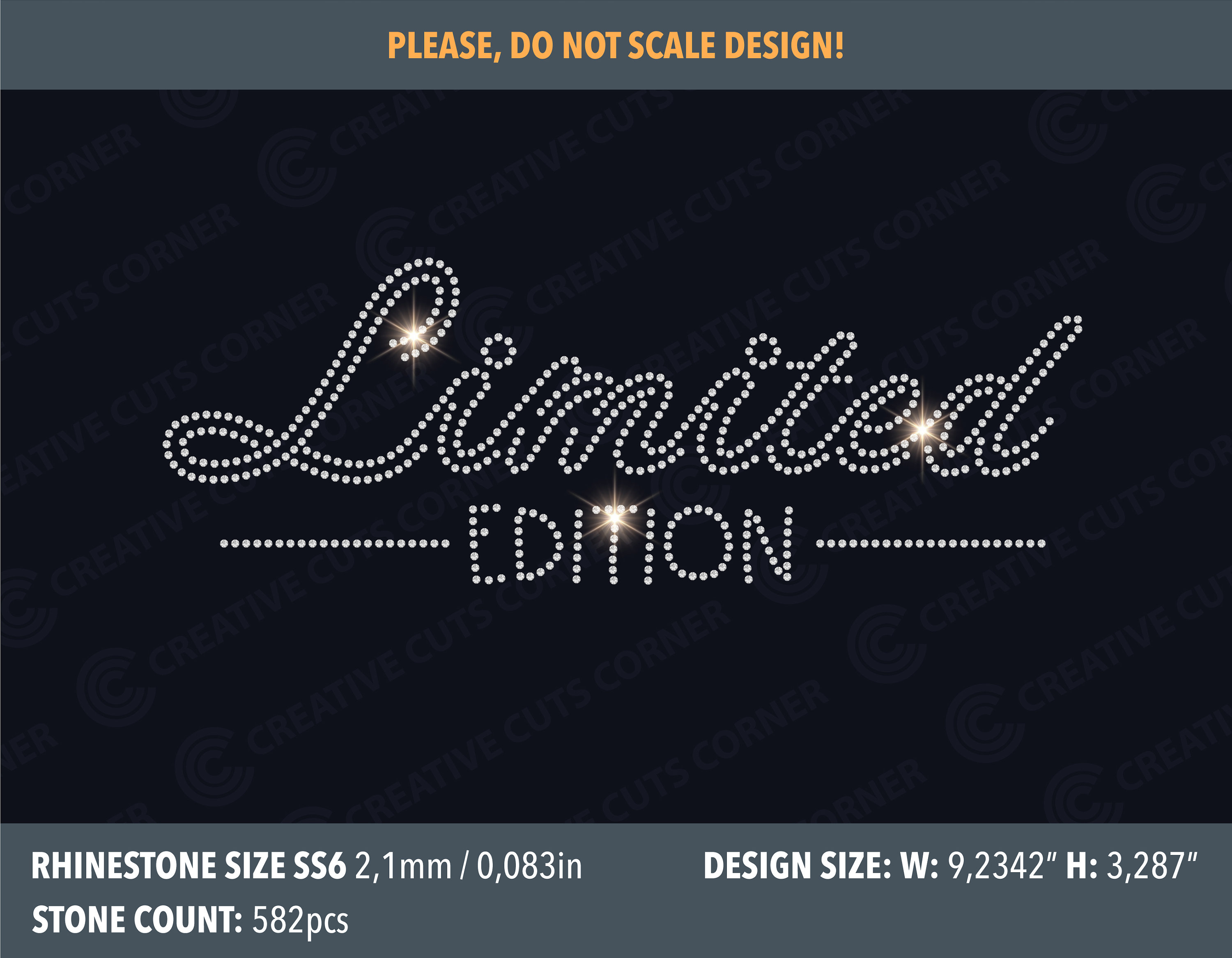 Limited Edition Rhinestone Template Ss6 Svg Digital File Rhinestone ...