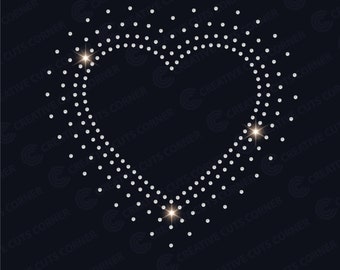 Rhinestone Template Svg Files for Cricut Hotfix Rhinestone Shirt ...