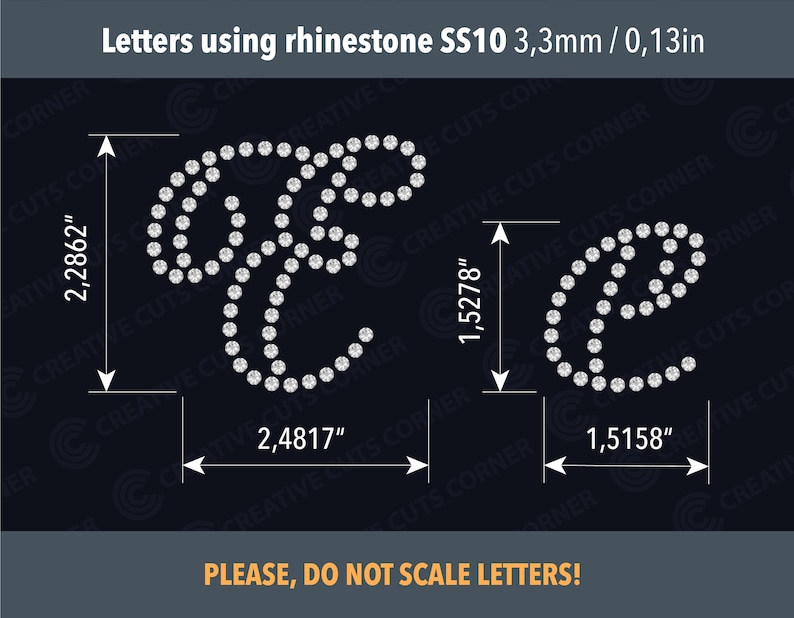 Font Rhinestone Letters Svg for Cricut Instant Download Svg Rhinestone ...