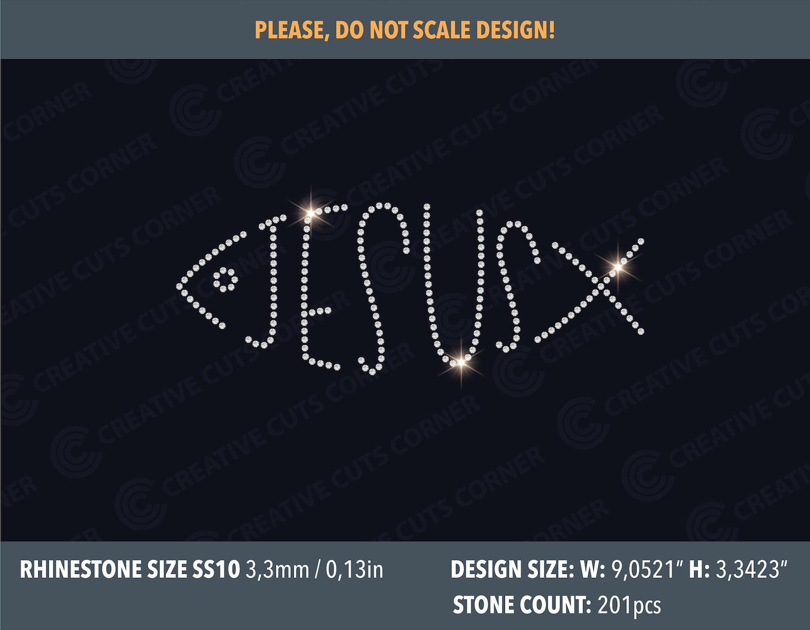 Jesus Rhinestone Template Ss10 Svg Digital File Rhinestone Sign ...