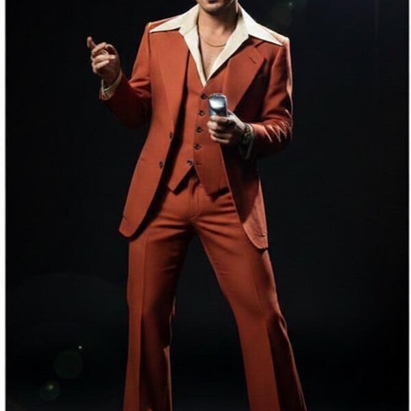 Mens Vintage 70s Suits - Etsy
