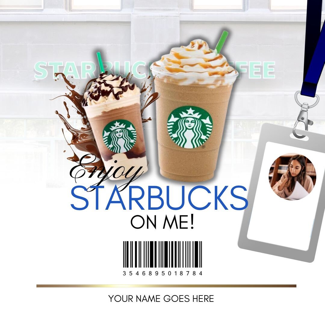 Starbucks Flyer - Etsy
