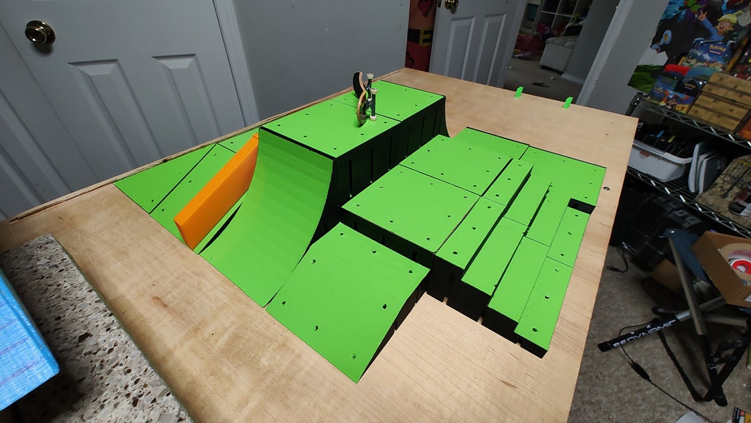 Fingerboard Ultimate Box/park Builder Set One (STL) - Etsy