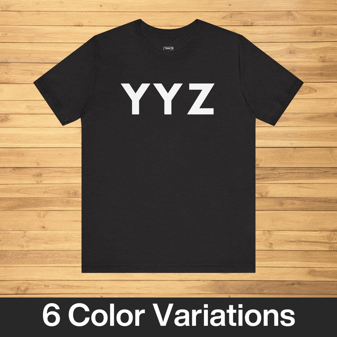 YYZ Toronto Airport Short Sleeve T-shirt - Etsy