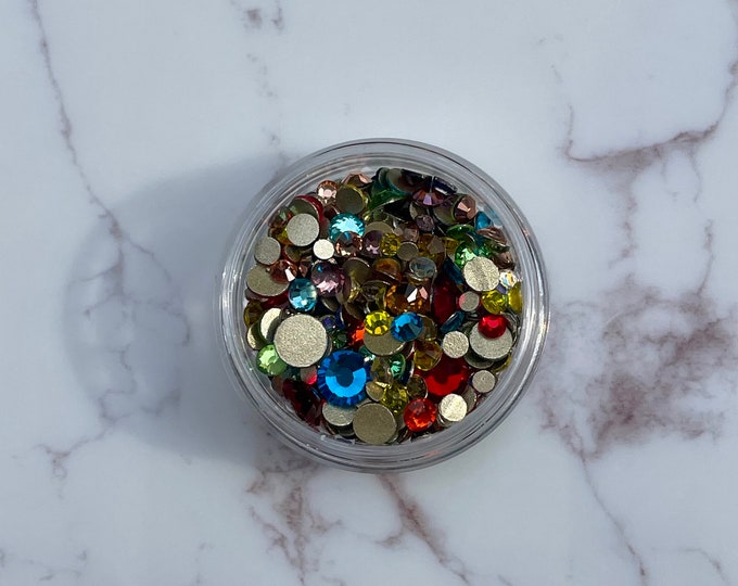 Colorful Swarovski Tooth Gems - Etsy