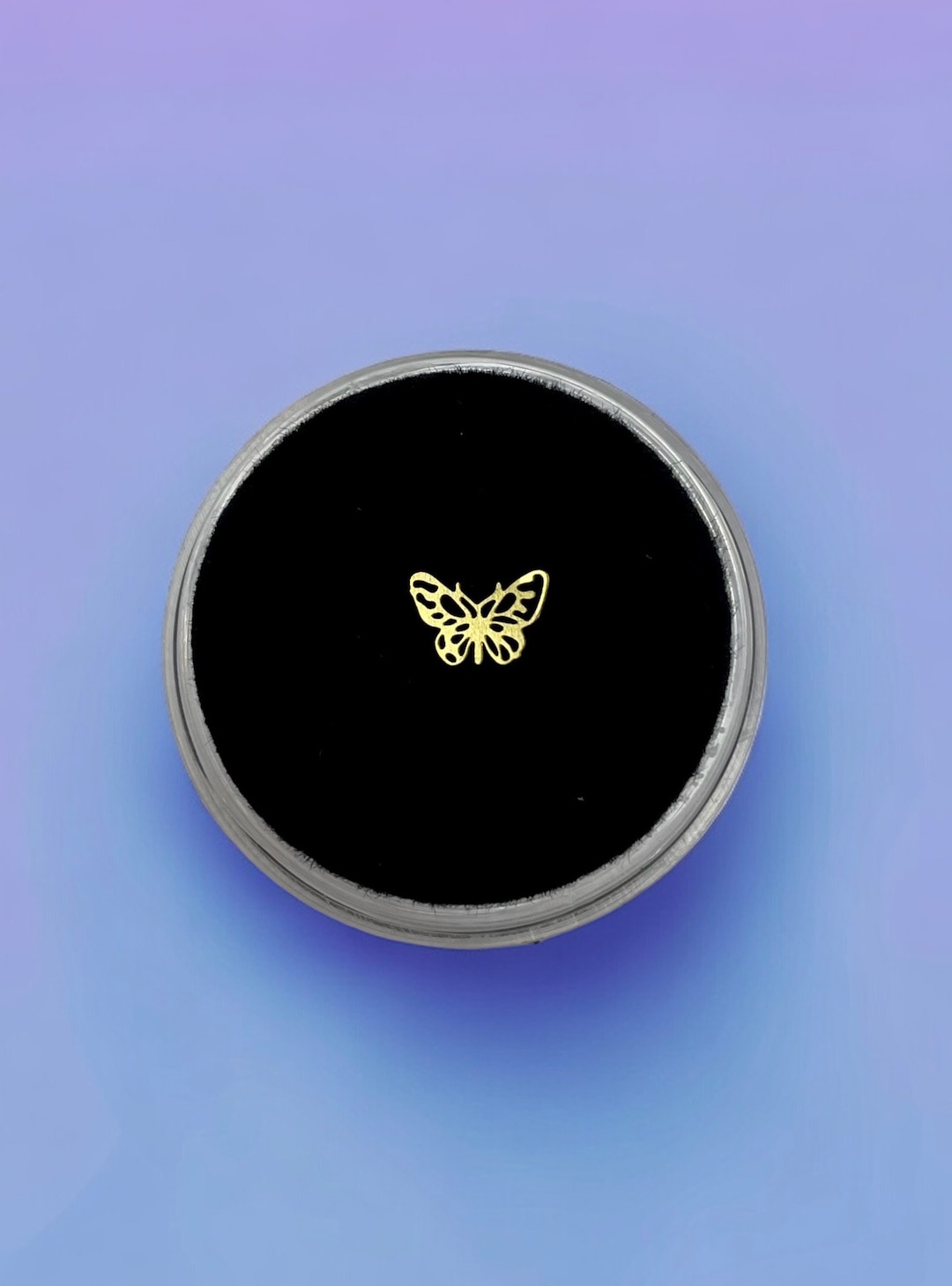 Gold Butterfly Tooth Gem Charm - Etsy