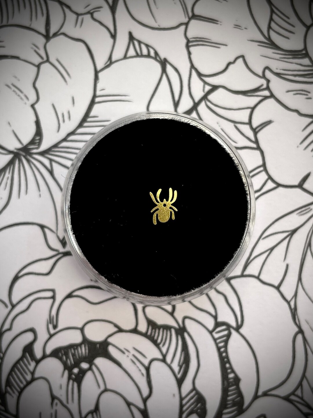 Gold Spider Tooth Gem - Etsy