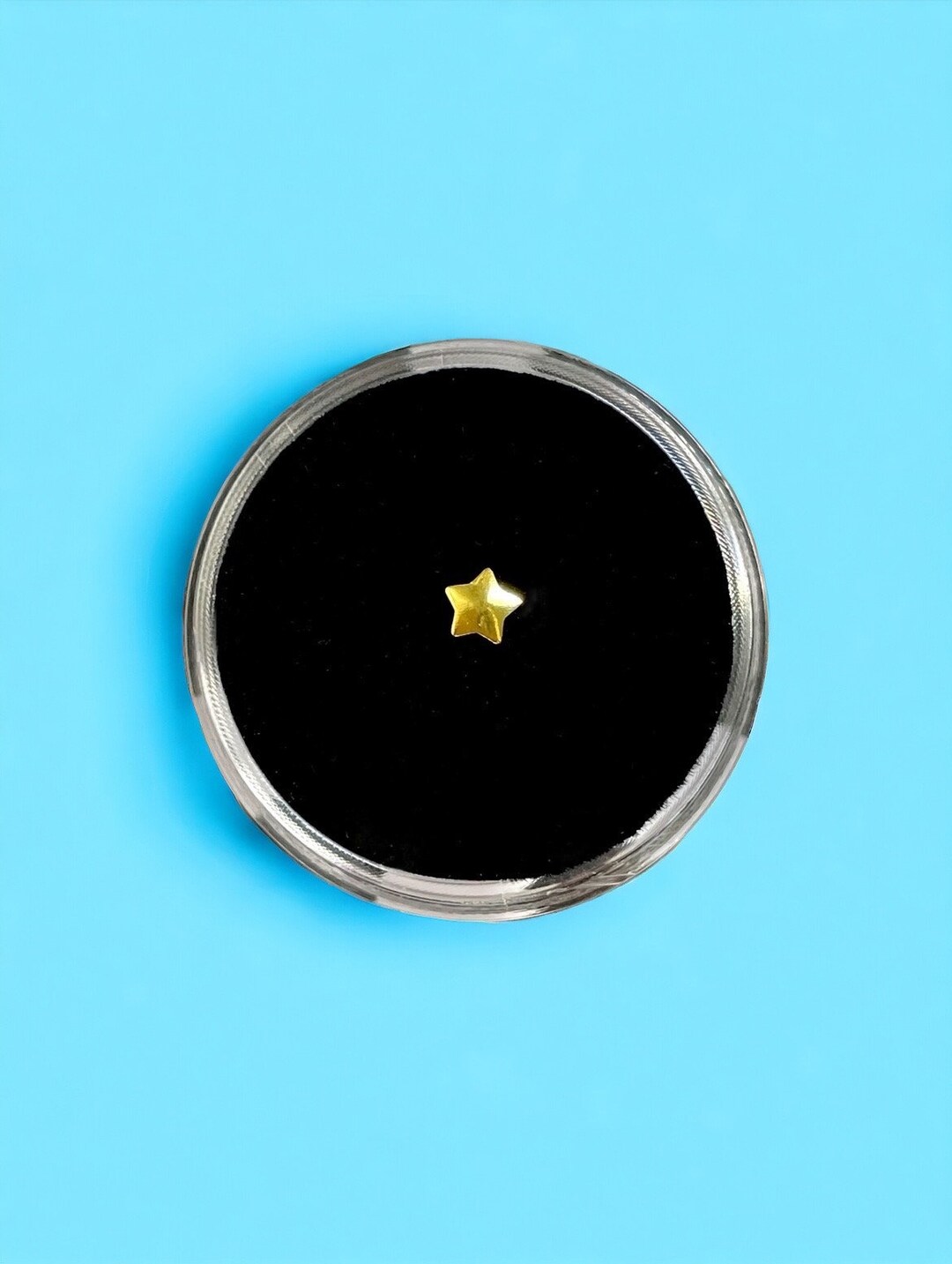 Gold Closed Star Tooth Gem - Etsy