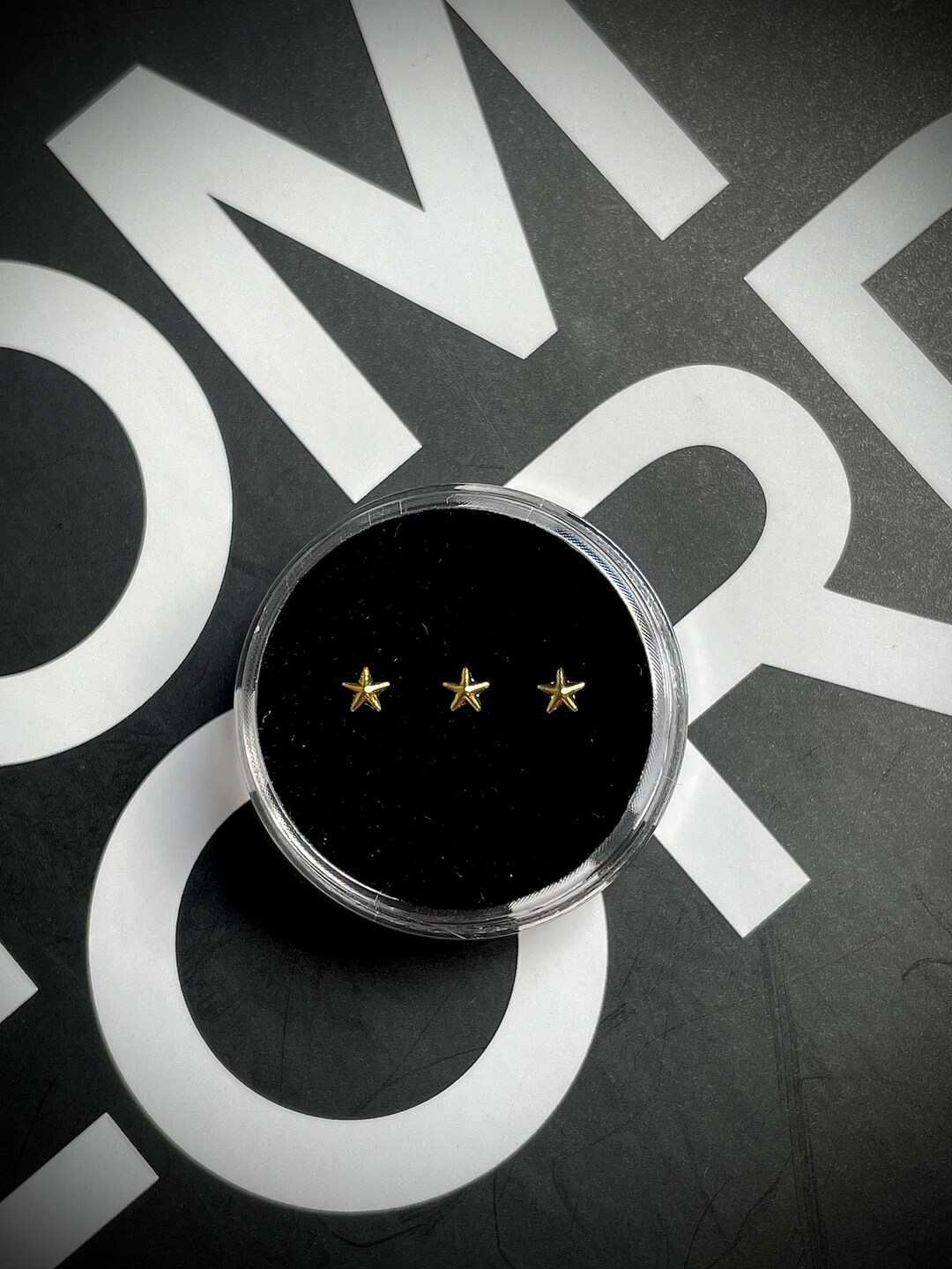 Tiny Gold Star Tooth Gems (set of 3) - Etsy